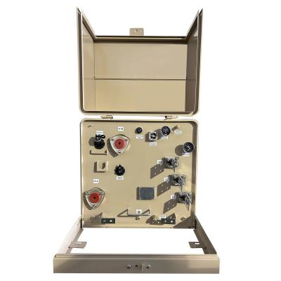 China 50KVA Single Phase Pad Mounted Transformer Oil Immersed 13200V to 240V IEEE/ANSI Compliant for sale