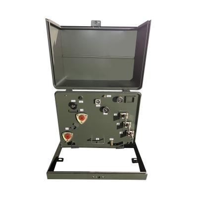 China 250kVA Single Phase Pad Mounted Transformer 12.4kV Oil Immersed Outdoor 1250mm Height 1106kg Weight for sale