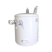 China 75 kVA Single Phase Pole Mounted Transformer 34.5 kV Outdoor Oil Immersed 730mm x 890mm x 1110mm for sale