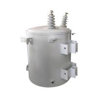China 75 kVA Single Phase Pole Mounted Transformer 34.5 kV Outdoor Oil Immersed 730mm x 890mm x 1110mm for sale