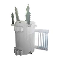 China 167kVA Single Phase Pole Mounted Distribution Transformer 12kV with 98.33% Efficiency and 1.8-4% Impedance for sale
