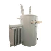 China 333kVA Single Phase Pole Mounted Distribution Transformer 21.6kV High Voltage 99.43% Efficiency for sale