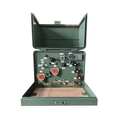 China Single Phase Pad Mounted Transformer 15kVA 34.5kV 13.2kV Loop Feed Oil Type ANSI Standard for sale