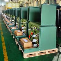 China ANSI IEEE Single Phase Pad Mounted Transformer 25kVA 12470V to 240/120V with 98.95% Efficiency and 1.0-4.5% Impedance for sale