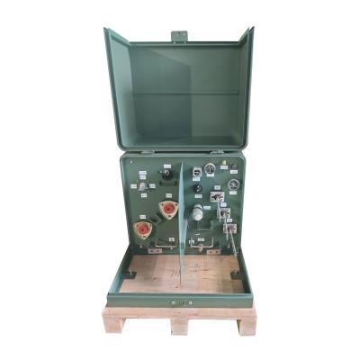 China 167kVA Single Phase Pad Mounted Distribution Transformer 12470V to 240V IEEE ANSI DOE Standard 1000mm Height 265kg Oil Weight for sale