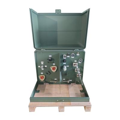 China 75kVA Single Phase Pad Mounted Power Transformer FR3 Oil Filled 13200V to 240V for sale