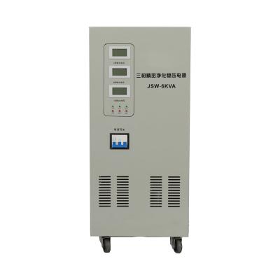 China 6kVA Three Phase Automatic Voltage Regulator Transformer 380V 50Hz 60Hz for sale