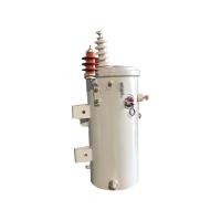 China 15kVA Single Phase Pole Mounted Distribution Transformer 4160V to 240V 98.8% Efficiency Copper Windings for sale