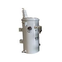 China 15kVA Single Phase Pole Mounted Distribution Transformer 4160V to 240V 98.8% Efficiency Copper Windings for sale