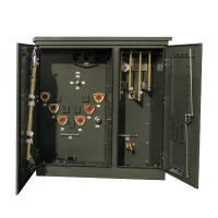 China 1000 KVA Three Phase Pad Mounted Distribution Transformer 4160V to 480V with 99.2% Efficiency and 65°C Temperature Rise for sale