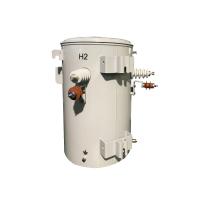 China 75kVA Single Phase Pole Mounted Distribution Transformer 34500V to 240V 99.1% Efficiency 51 dBA Sound Level for sale