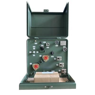 China 167KVA Single Phase Pad Mounted Transformer 12.47KV with 99.1% Efficiency and 55 dBA Sound Level for sale