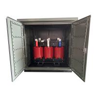 China 2000kVA Cast Resin Dry Type Transformer 800V to 430V with 304 Stainless Steel IP55 Enclosure for sale