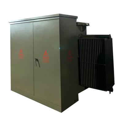 China Three Phase 2000kVA Oil Immersed Pad Mounted Transformer 24940V to 480V NEMA 3R for sale