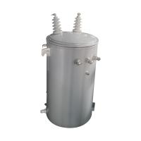 China 100Kva Overhead Distribution Single Phase Pole Mounted Oil Type Distribution Transformer 34.5Kv for sale
