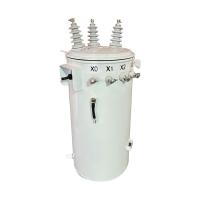 China 30kVA Three Phase Pole Mounted Oil Immersed Transformer 12kV to 208Y/120V for sale
