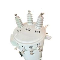 China 30kVA Three Phase Pole Mounted Oil Immersed Transformer 12kV to 208Y/120V for sale