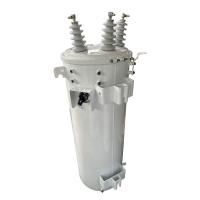 China Three Phase Pole Mounted Distribution Transformer 75KVA 12000V Oil Immersed for sale