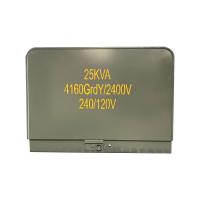 China Oil Immersed Distribution 25Kva Single Phase Pad Mounted Transformer Step Down 4160V t 240V for sale