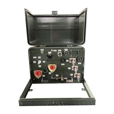 China IEEE ANSI Single Phase Pad Mounted Transformer 37.5kVA 4160V to 240V Oil Type Loop Feed for sale