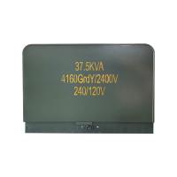 China IEEE ANSI Single Phase Pad Mounted Transformer 37.5kVA 4160V to 240V Oil Type Loop Feed for sale