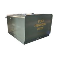 China IEEE ANSI Single Phase Pad Mounted Transformer 37.5kVA 4160V to 240V Oil Type Loop Feed for sale