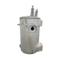 China 10kVA Single Phase Pole Mounted Oil Immersed Transformer 4160V to 240V 60Hz for sale