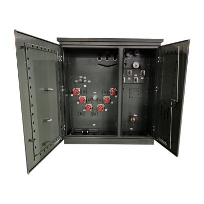 China 100KVA Three Phase Pad Mounted Transformer 34500V to 208V ANSI IEEE for sale