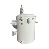 China 37.5kVA Single Phase Pole Mount Transformer Oil Immersed 13.8kV to 240V Distribution for sale