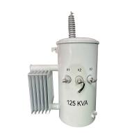 China Single Phase Overhead Distribution Transformer 125 KVA 34500GrdY/19920 to 120/240V ANSI/IEEE for sale
