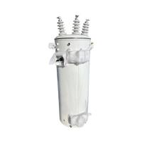 China Three Phase Pole Mounted Oil Immersed Transformer 75 KVA 13800V to 480Y/277V for sale