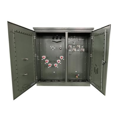 China 3 Phase Pad Mounted Transformer Sizes 3000Kva  Step-Down 12000V To 630Y/364 for sale