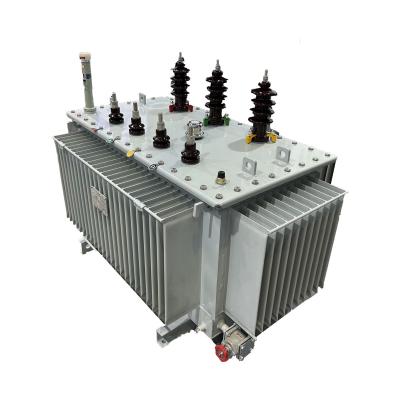 China 750kVA Outdoor 3 Phase Oil Immersed Power Distribution Transformer 10kV to 440V for sale