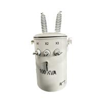China Single Phase Pole Mounted Transformer 23KV To 240V  Meet ANSI IEEE Standards for sale