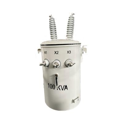 China Single Phase Pole Mounted Transformer 23KV To 240V  Meet ANSI IEEE Standards for sale