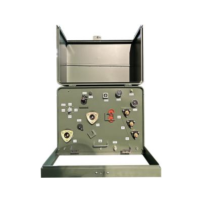 China 200KVA Single Phase Pad Mounted Transformer Distribution 34500V To 120/240V for sale