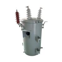 China 50kva Single Phase Power Pole Transformer Distribution 12470v To 120v for sale