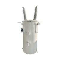 China 50kVA Single Phase Pole Mount Distribution Transformer Oil Immersed 34500V to 120/240V for sale