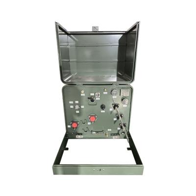 China 75kVA Single Phase Pad Mounted Transformer Loop Feed 34500V to 240/120V Dual Winding for sale