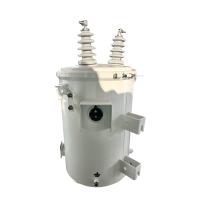 China 50kVA Single Phase Oil Immersed Pole Mounted Distribution Transformer 12470V to 277V for sale