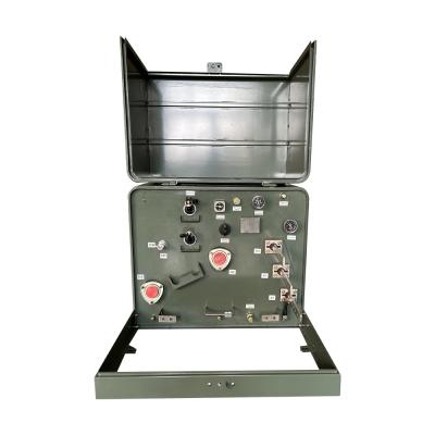 China 50KVA Single Phase Pad Mounted Transformer 34500V to 120V ANSI IEEE Radial Feed for sale