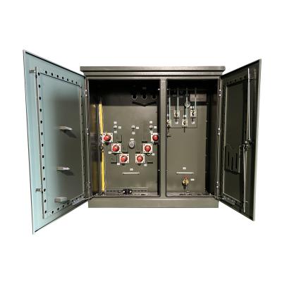 China 3 Phase Pad Mounted Distribution Transformer 500 KVA 34500V to 480Y/277 UL Certified for sale