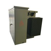 China 750kVA 3 Phase Pad Mounted Transformer 13200V to 480V 304 Stainless Steel FR-3 Oil for sale