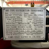 China 1600KVA Three Phase Dry Type Cast Coil Transformer 22000V to 433V with 6% Impedance and F-Class Insulation for sale