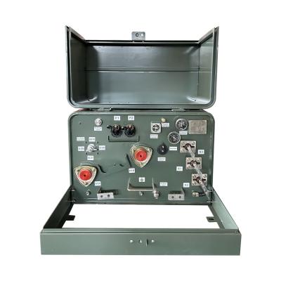 China 25kVA Single Phase Pad Mounted Transformer 12000V to 240V ANSI IEEE Compliant for sale