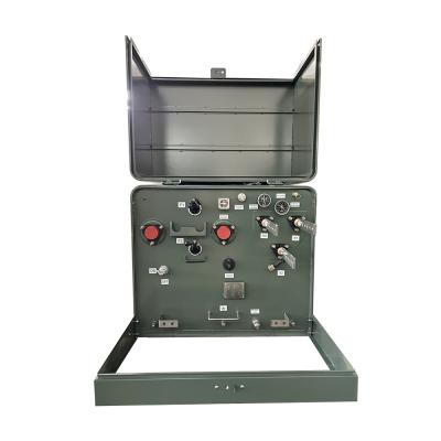China 200KVA Single Phase Pad Mounted Transformer 34500V to 240V Oil Immersed Distribution for sale
