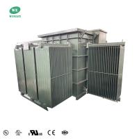 China 2500kVA Three Phase Pad Mounted Transformer 12.47kV to 4160V with 99.3% Efficiency and 60 dBA Sound Level for sale