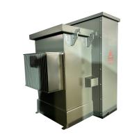 China 150kVA Three Phase Pad Mounted Transformer Radial Feed 12470V to 208Y UL Certified for sale