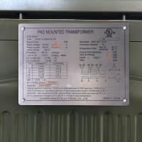 China 2500 KVA Three Phase Pad Mounted Transformer 35kV to 480V UL Certified Copper Winding for sale