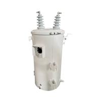 China 50kVA Single Phase Pole Mounted Transformer Oil Immersed 4160V to 120/240V Distribution for sale